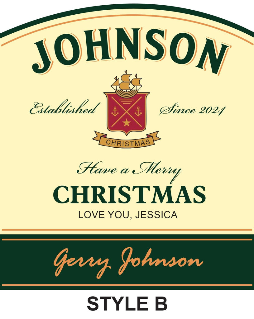 Jameson Whiskey Custom Christmas Gifts | Labelyourlife