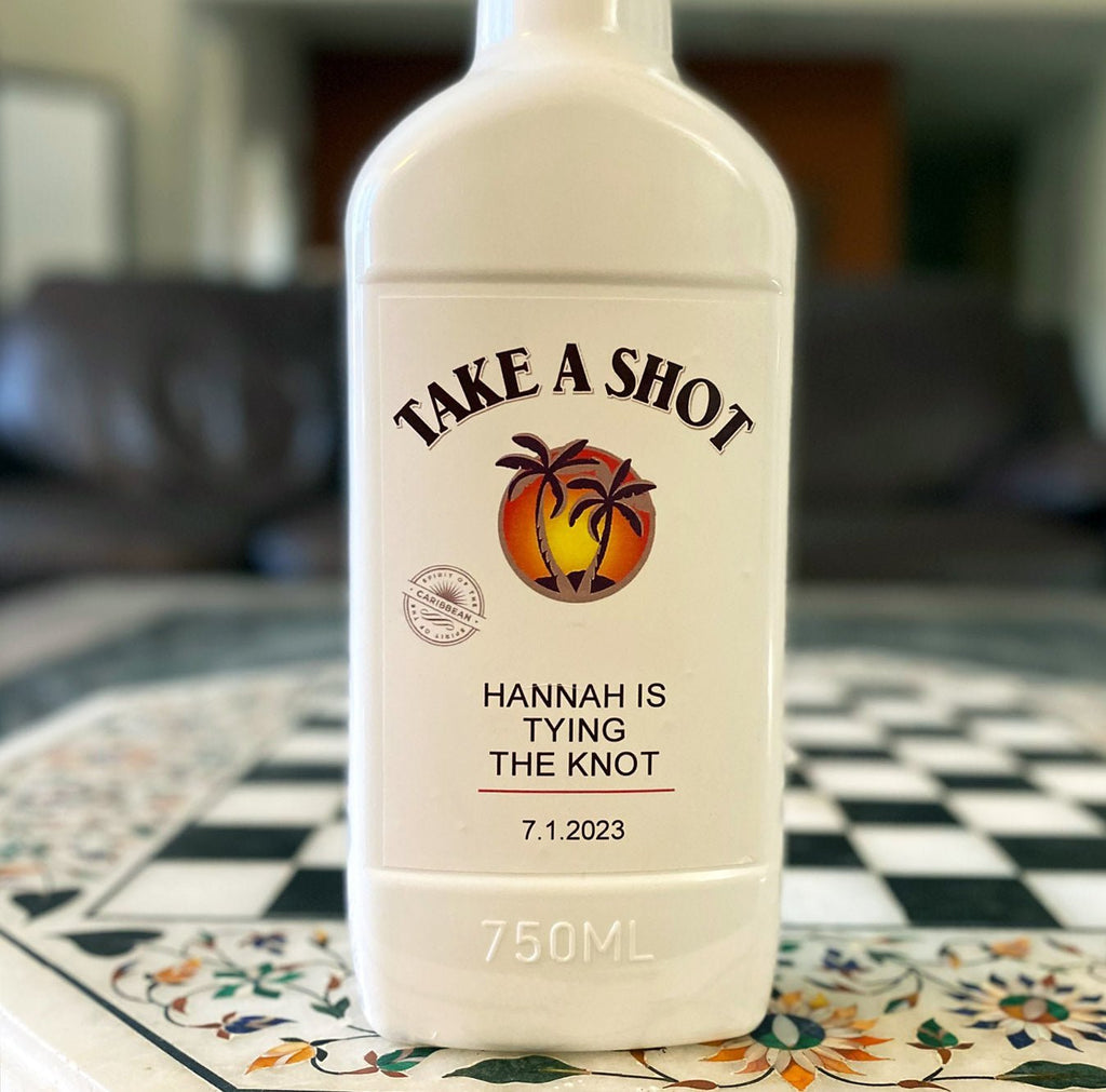 Malibu Rum Personalized Bachelorette Gifts | Labelyourlife