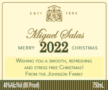 Buchanan's Scotch Whisky Personalized Liquor Labels | Labelyourlife