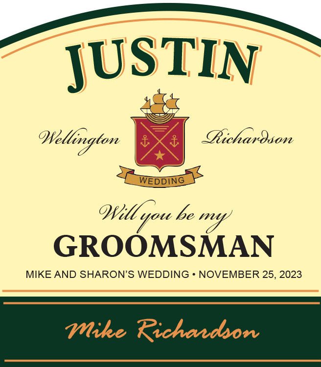 Personalized Jameson Whiskey Alcohol Labels | Labelyourlife