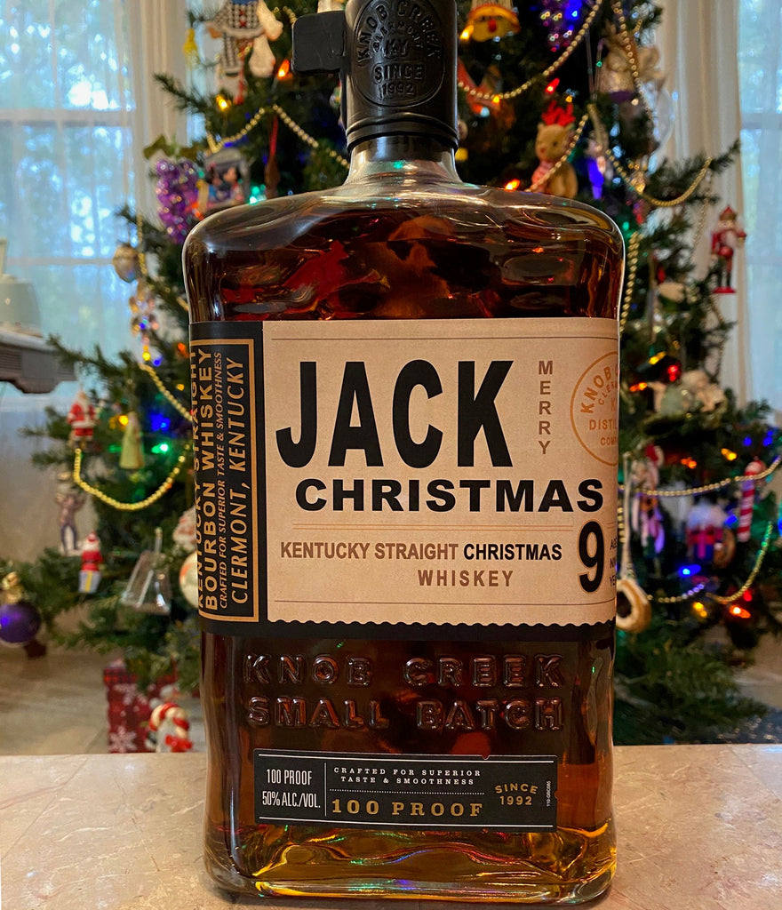 Knob Creek Bourbon Personalized Christmas Labels | Labelyourlife
